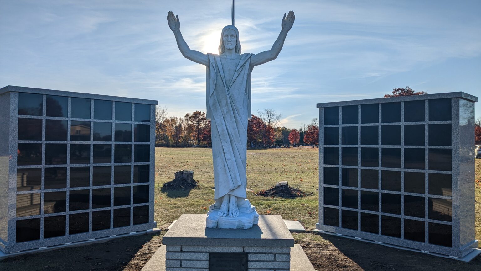 Columbarium installed at Holy Cross Cemetery – All Saints Catholic Parish